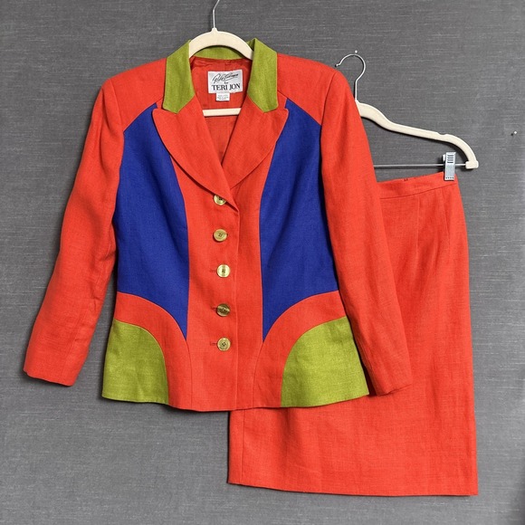 Rickie Freeman for Teri Jon | Skirts | Vintage Teri Jon Skirt Suit Set ...